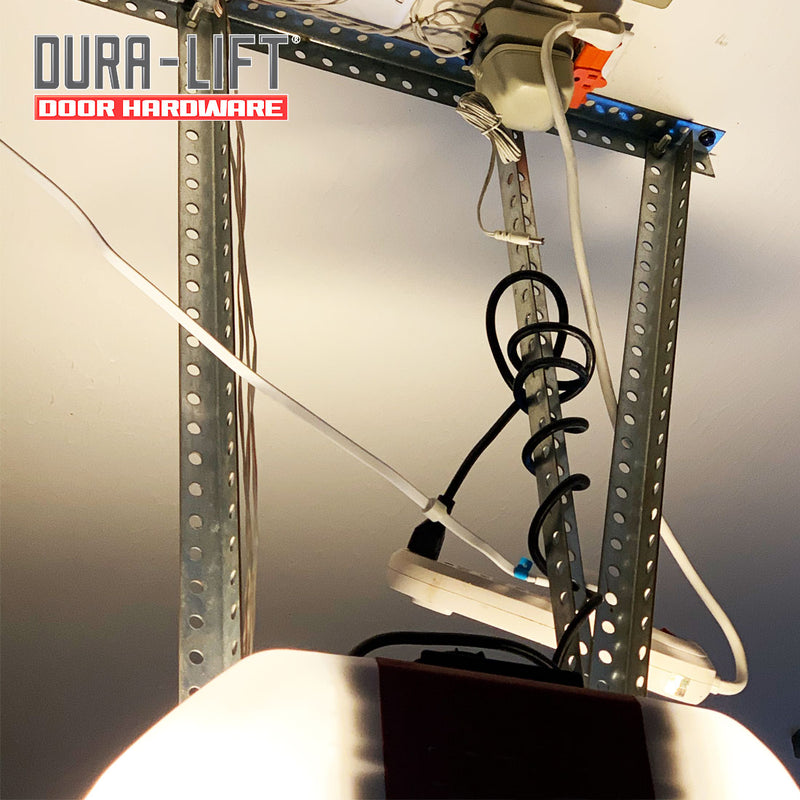 14-Gauge Steel Punched Angle Iron Bracket | DURA-LIFT Door Hardware®